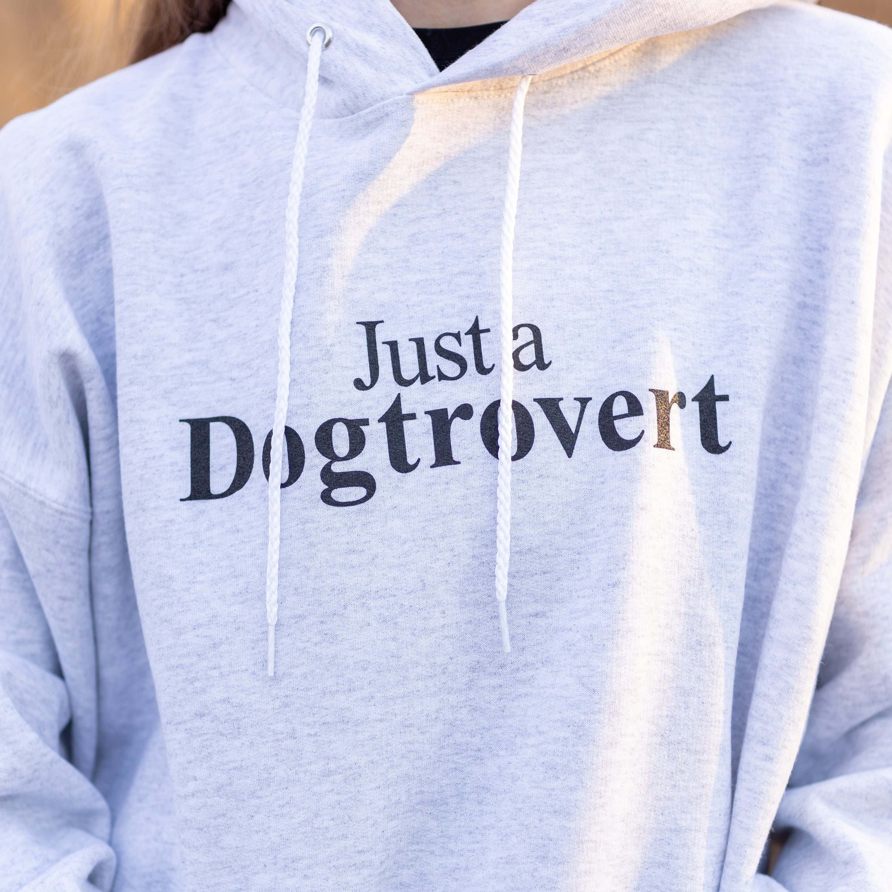 Just a Dogtrovert Hoodie – Pup-Ties
